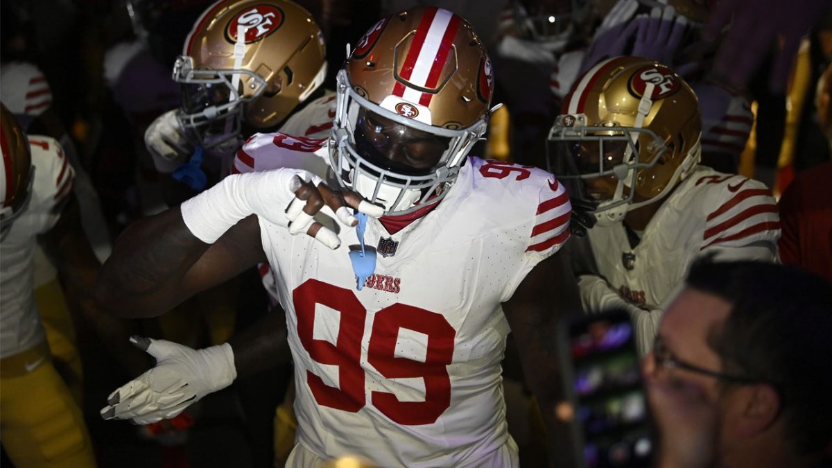 49ers unveil modified boombox entrance vs. Vikings with injuries to key ...