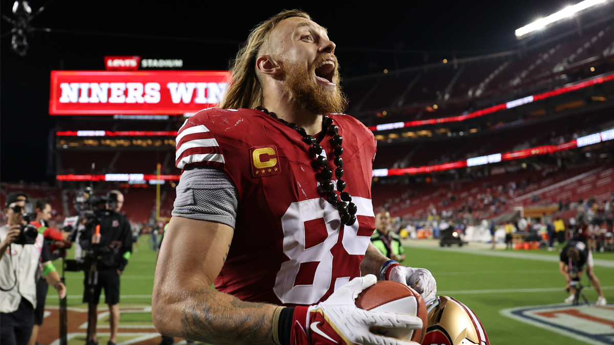 George Kittle worthy of Hall of Fame consideration, Rich Eisen states ...