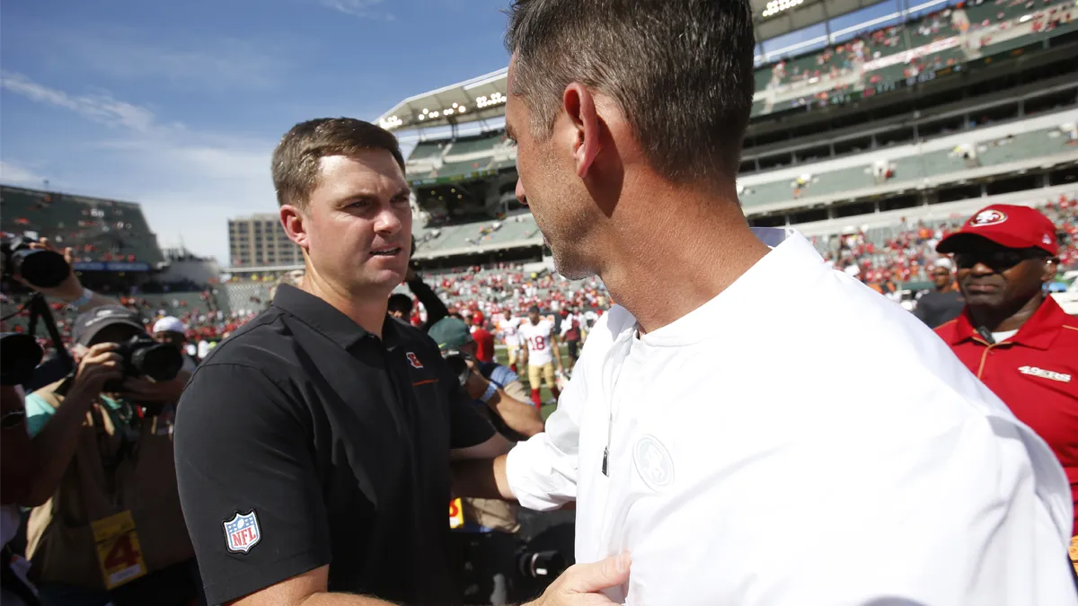 How Bengals’ Zac Taylor used 49ers as model for Cincinnati’s evolution ...