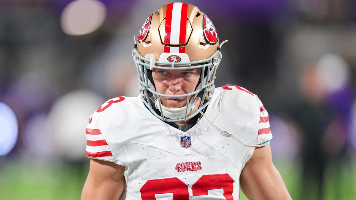 Christian McCaffrey makes NFL history vs Vikings with TD in 16th ...