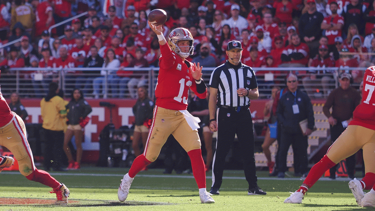 49ers QB Brock Purdy currently NFL’s ‘most elite thrower,’ Donte ...