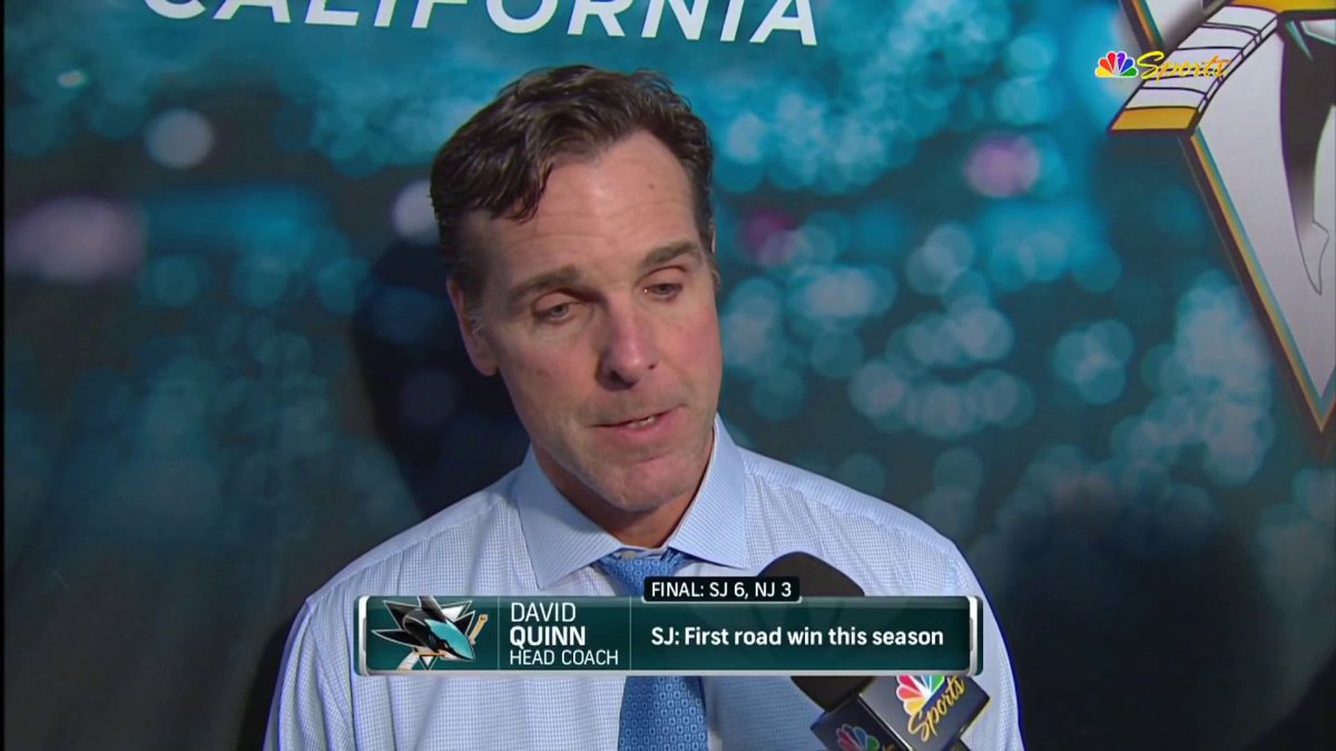 David Quinn happy Sharks grab first road win against tough opponent ...