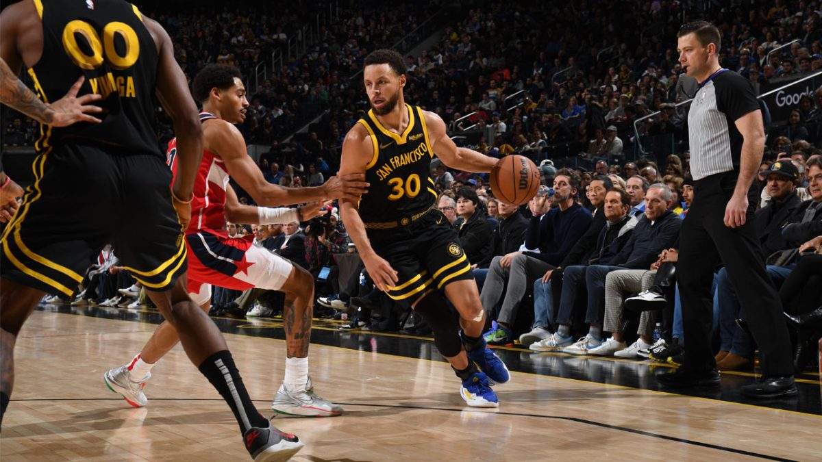 Warriors observations: Steph Curry, offense gel in win vs. Wizards – NBC Sports Bay Area ...