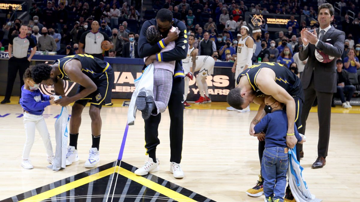 Steph Curry, Warriors stars offer sound advice to first-time father ...