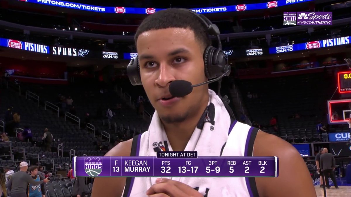 Keegan Murray scores 32 points, five rebounds in Kings’ 131-110 comeback win – NBC Sports Bay ...