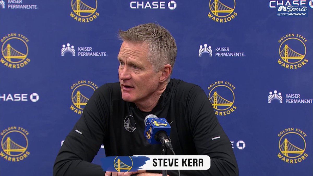 Steve Kerr calls Moses Moody missing Warriors’ road trip ‘a big loss’ – NBC Sports Bay Area ...