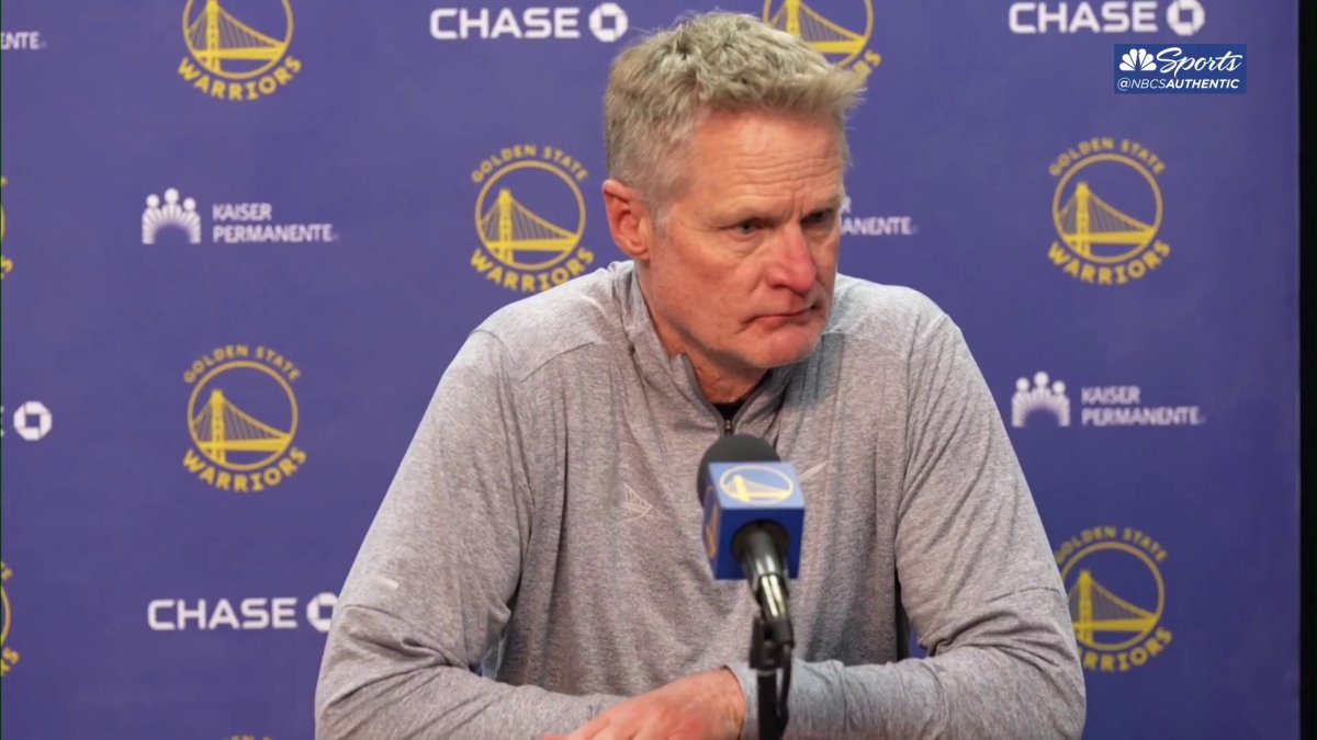 Steve Kerr frustrated with Warriors tendencies against short-handed teams – NBC Sports Bay Area ...