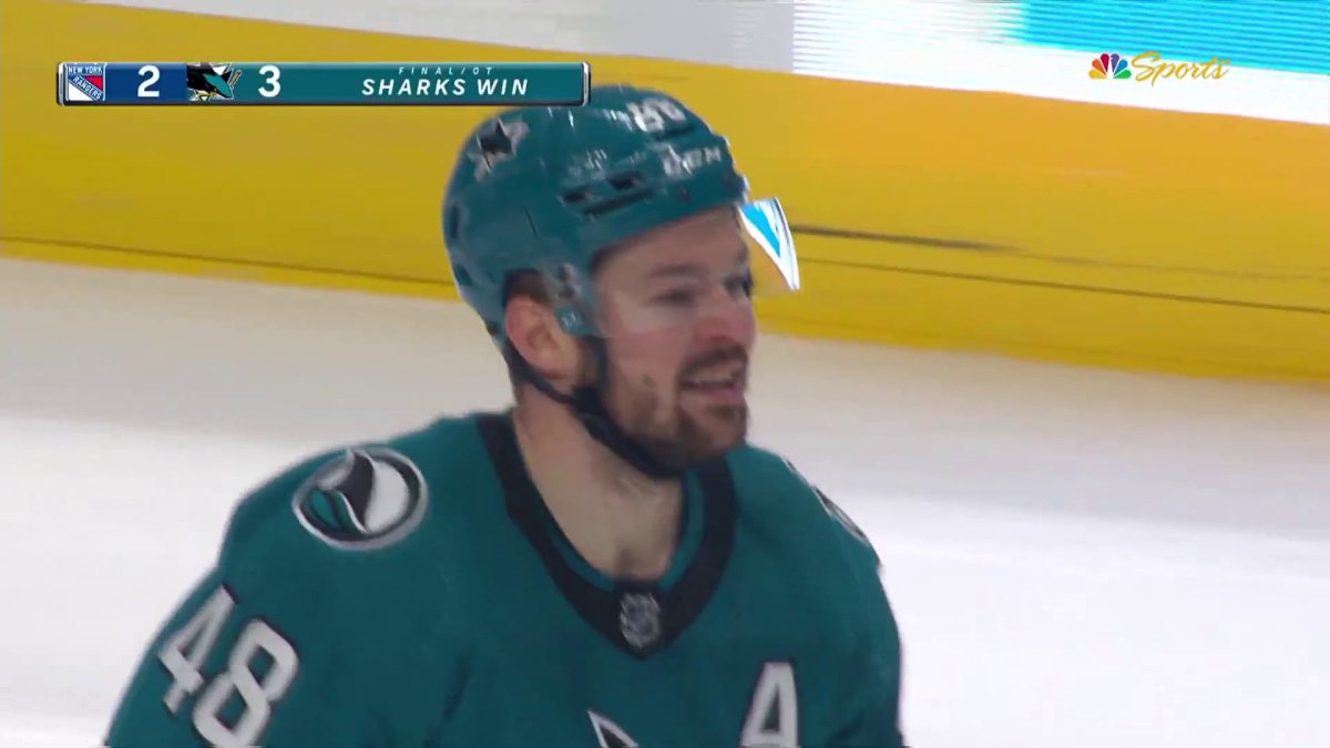 Tomáš Hertl sends Rangers packing with game-winning goal in OT comeback ...