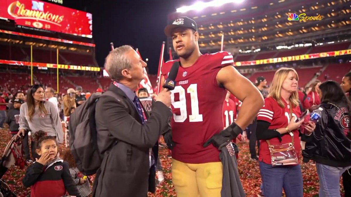 49ers’ Arik Armstead describes game-changing fumble recovery in win vs. Lions – NBC Sports Bay ...