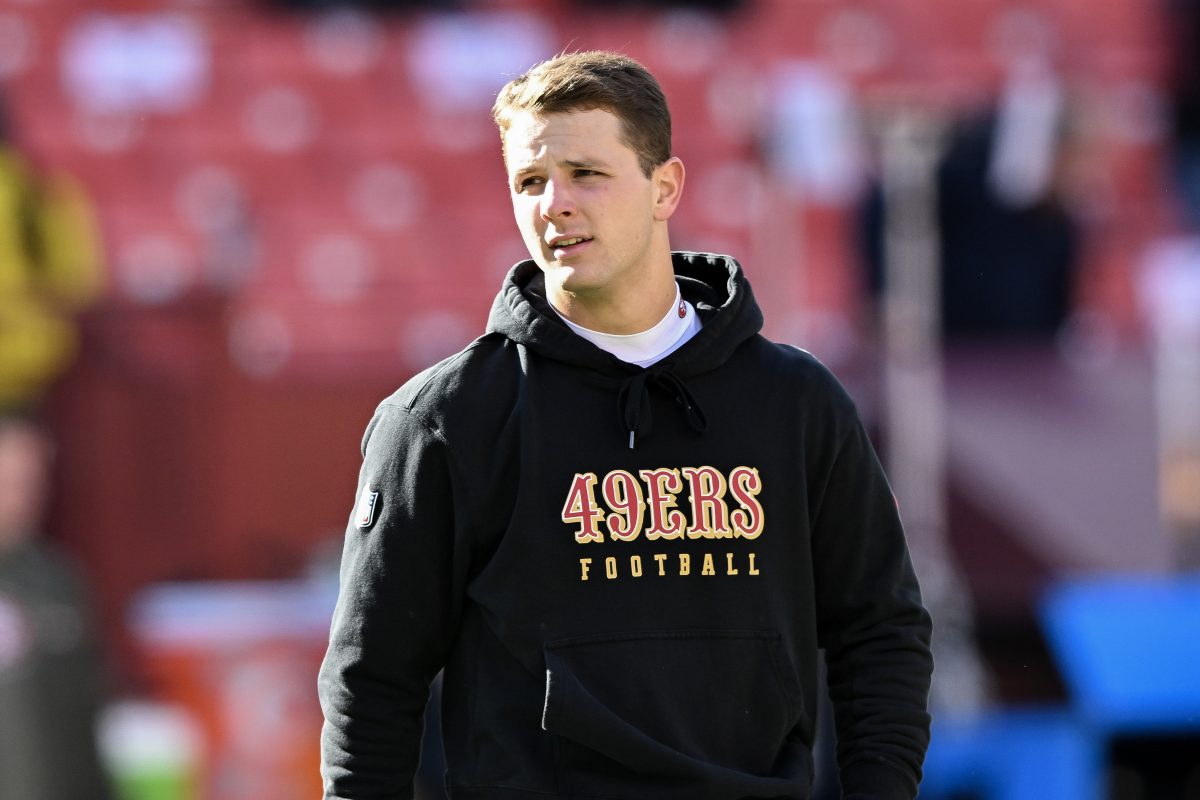 49ers QB Brock Purdy hilariously denies Cowboys hat autograph request ...