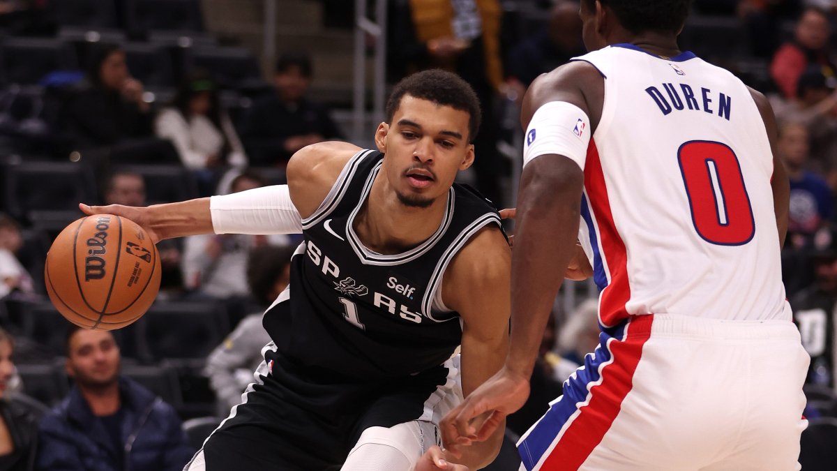 Spurs’ Wemby becomes youngest ever center to record triple-double – NBC ...