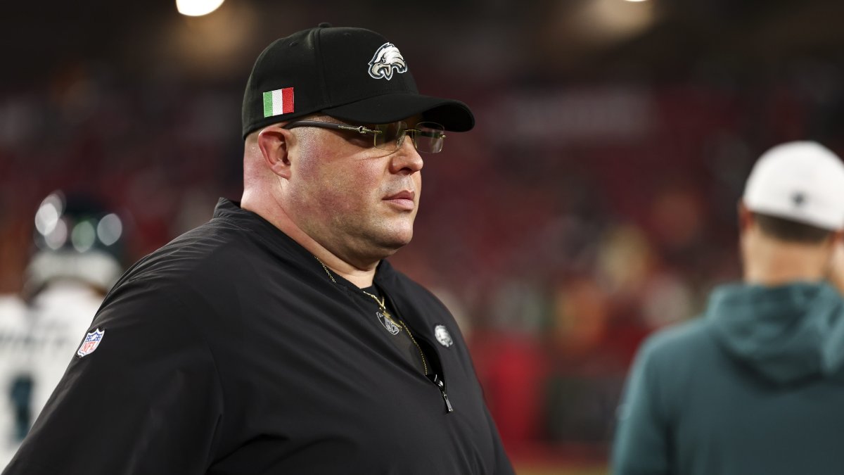 Eagles’ Dom DiSandro returns to sideline for first time since 49ers ...