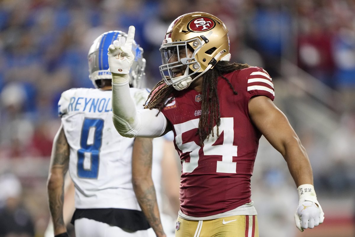 Fred Warner breaks 49ers playoff record in epic comeback win vs. Lions ...