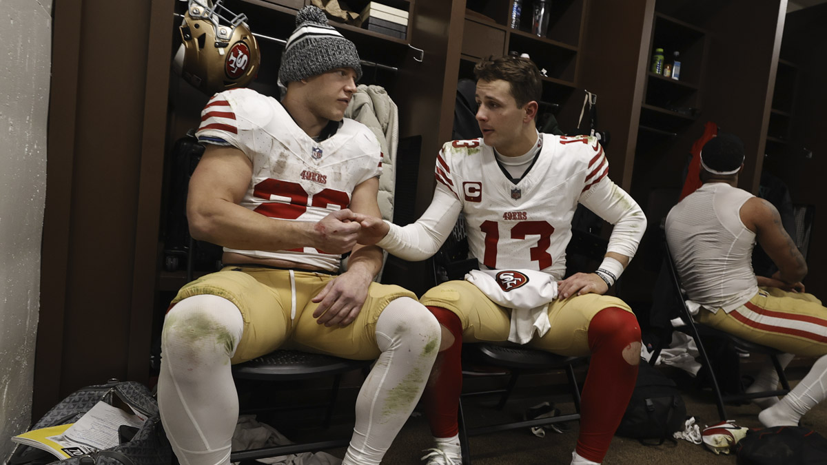 Christian McCaffrey reveals traits that make Brock Purdy special – NBC ...