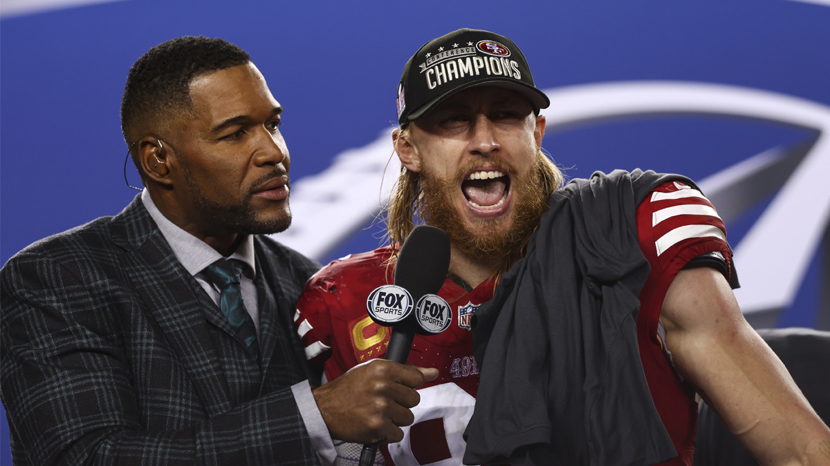 George Kittle Planned Hilarious Postgame Speech Before 49ers Comeback