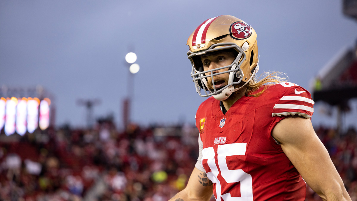 George Kittle downplays playoff rust in 49ers’ slow start vs. Packers ...