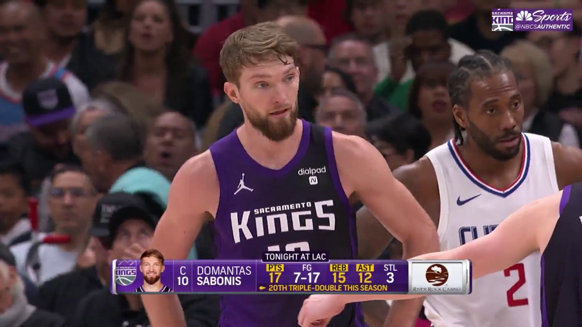 Domantas Sabonis, De’Aaron Fox power Kings to win over Clippers – NBC Sports Bay Area & California