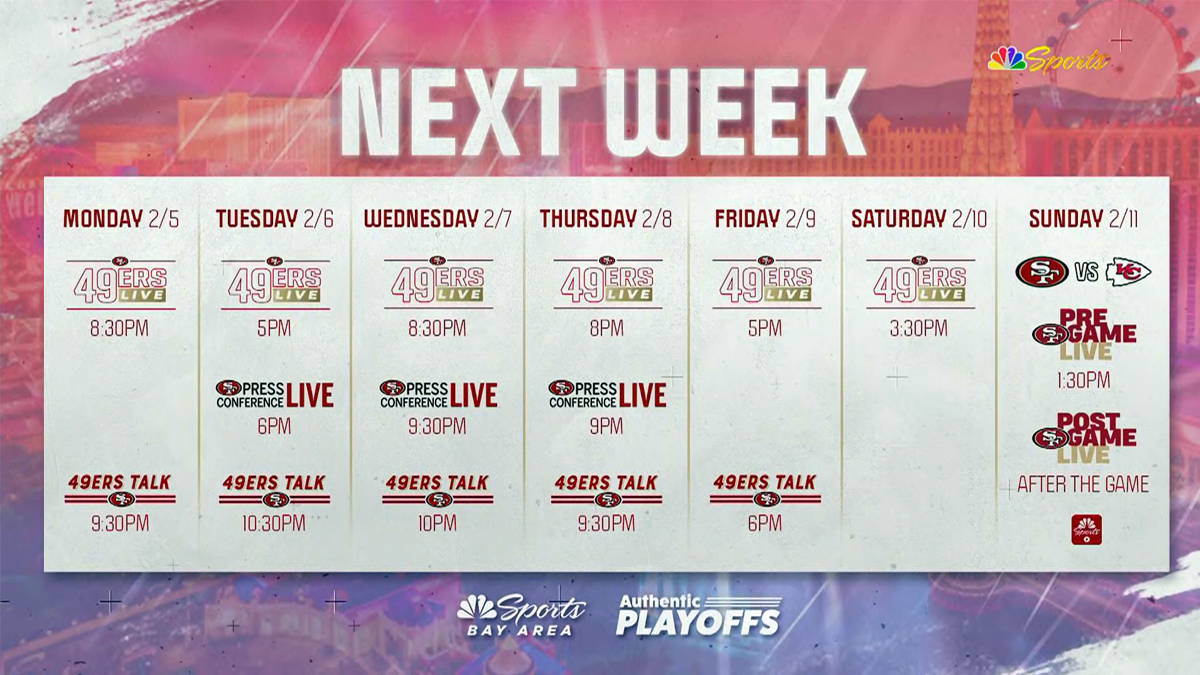 How to watch 49ers Super Bowl coverage on NBC Sports Bay Area – NBC ...