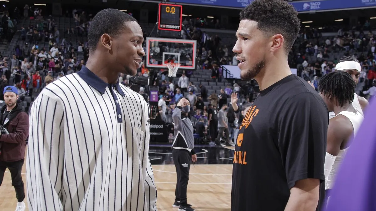 Suns’ Devin Booker claims Kings’ De’Aaron Fox should be NBA All-Star ...