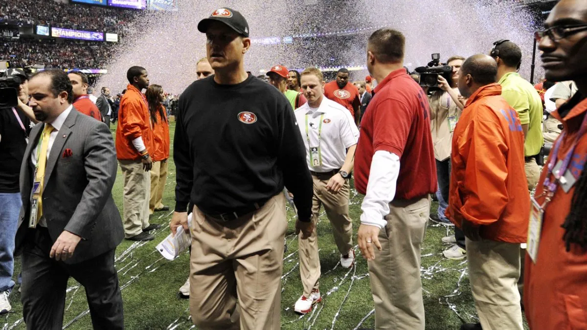 Why Jim Harbaugh remains haunted by 49ers’ Super Bowl 47 loss to Ravens ...