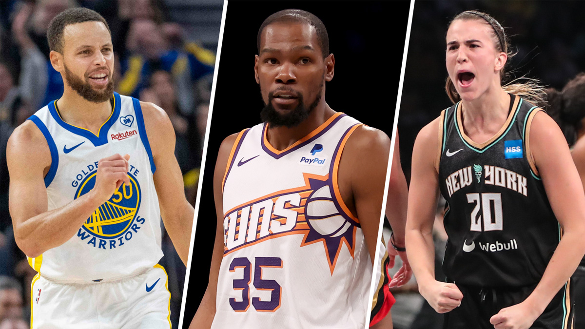 Kevin Durant jokingly reverts Steph Curry vs. Sabrina IIonescu 3-point ...