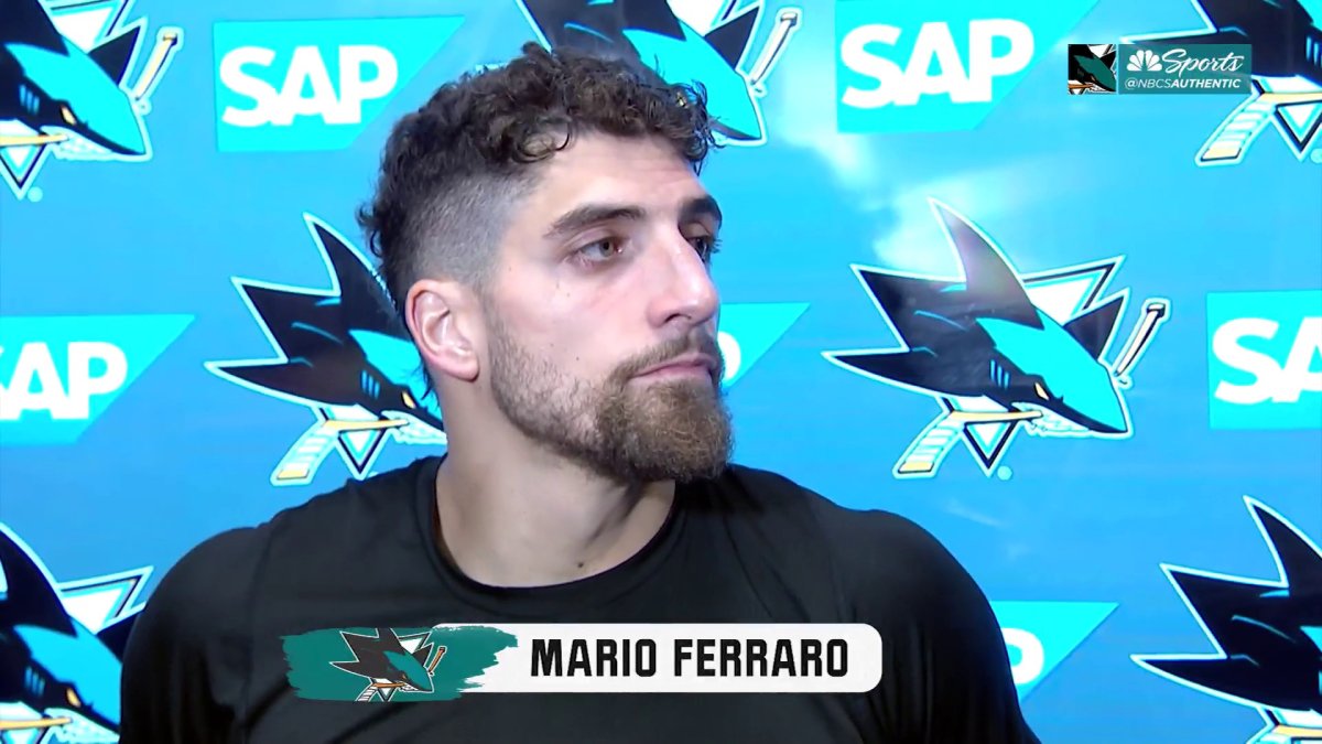 Mario Ferraro describes what went wrong for Sharks in second vs. Islanders – NBC Sports Bay Area ...