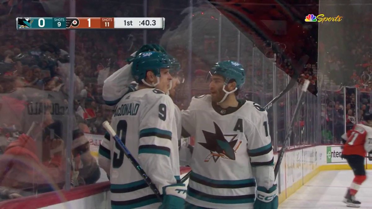 Sharks Filip Zadina Scores Career High 11th Goal Of Season Nbc