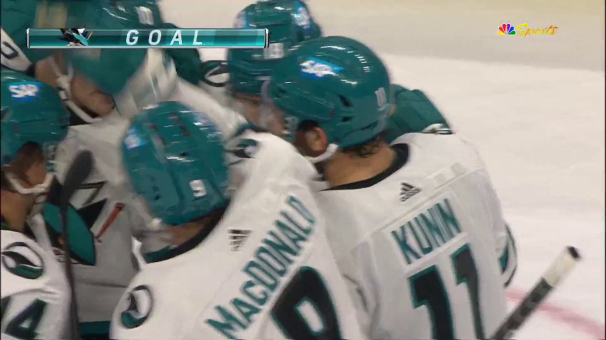 Sharks Filip Zadina Scores Second Goal Of Game Vs Flyers Nbc Sports