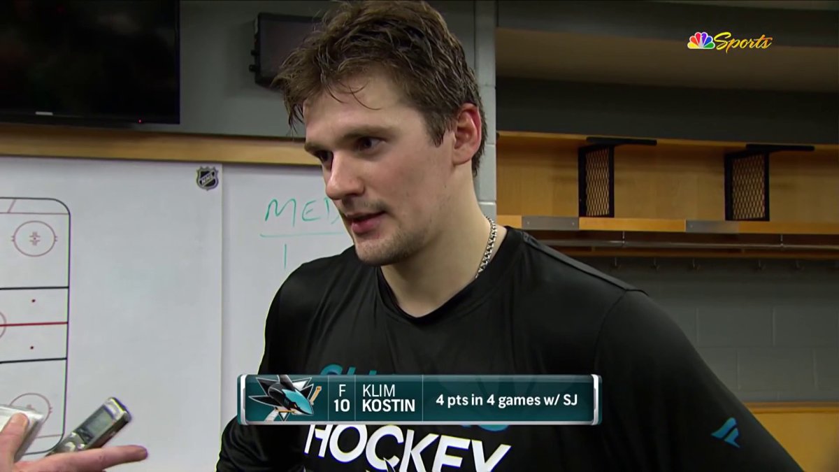 Klim Kostin says Sharks ‘lost focus’ during third period collapse – NBC ...