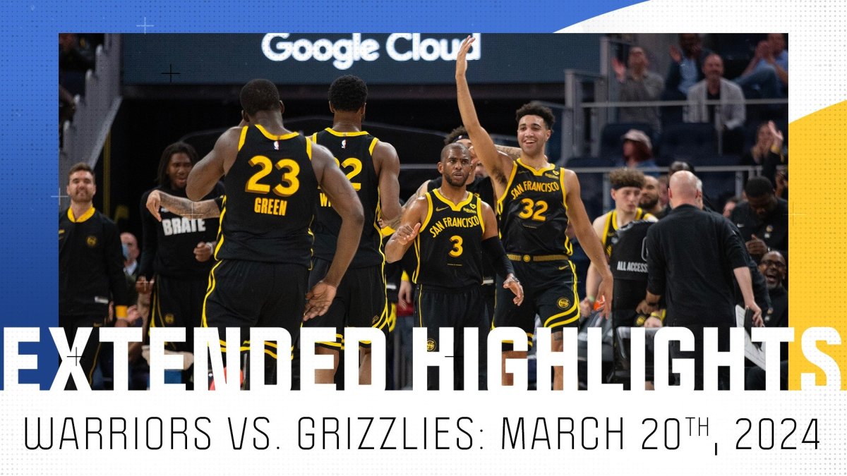 Warriors vs Grizzlies | Extended Highlights | March 20th, 2024 – NBC ...