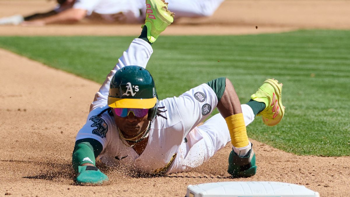 Athletics trade Esteury Ruiz to Dodgers for right-hander Carlos Duran ...