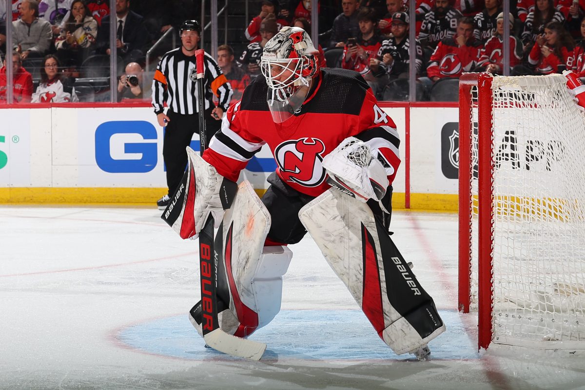 NHL trade deadline: Sharks acquire goalies Vitek Vanecek, Devin Cooley ...