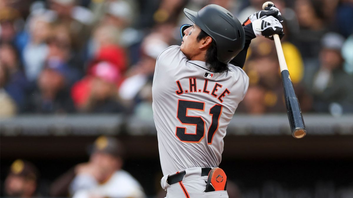 Giants’ Jung Hoo Lee shows off power, continues hot MLB start vs ...