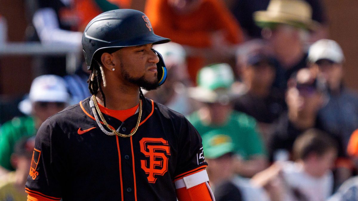 Luis Matos could make Giants’ Opening Day roster amid Austin Slater ...