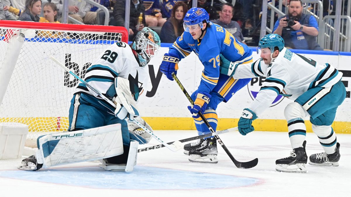 Mackenzie Blackwood having best season for Sharks goalie since Evgeni ...