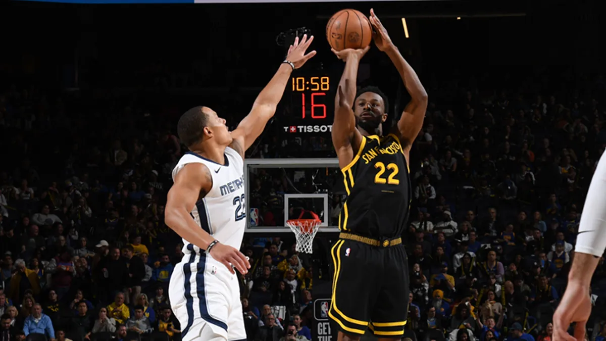 Andrew Wiggins rounding into form in time for Warriors’ NBA playoff ...