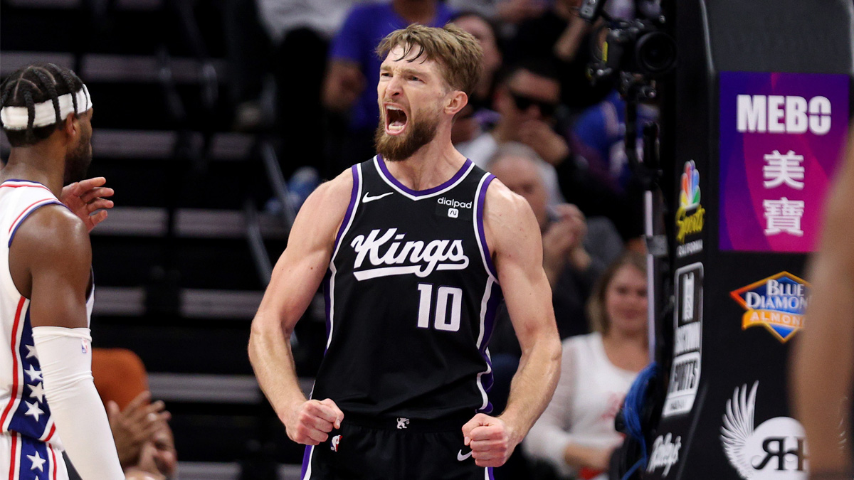 Kings’ Domantas Sabonis makes NBA history but focused on bigger picture – NBC Sports Bay Area ...