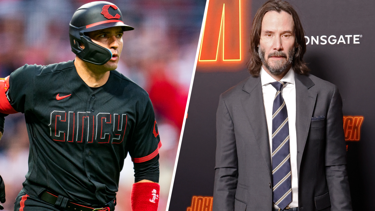 MLB free agent Joey Votto hilariously recreates sad Keanu Reeves meme ...