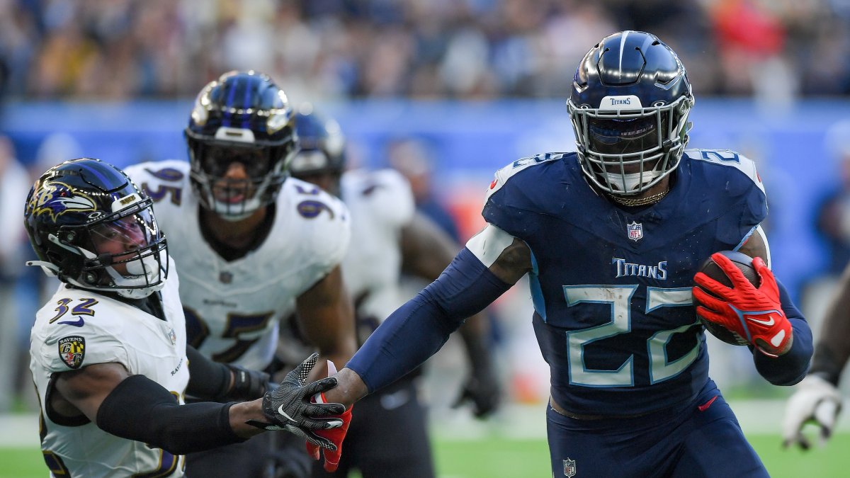 RB Derrick Henry joining Ravens in free agency: Report – NBC Sports Bay ...