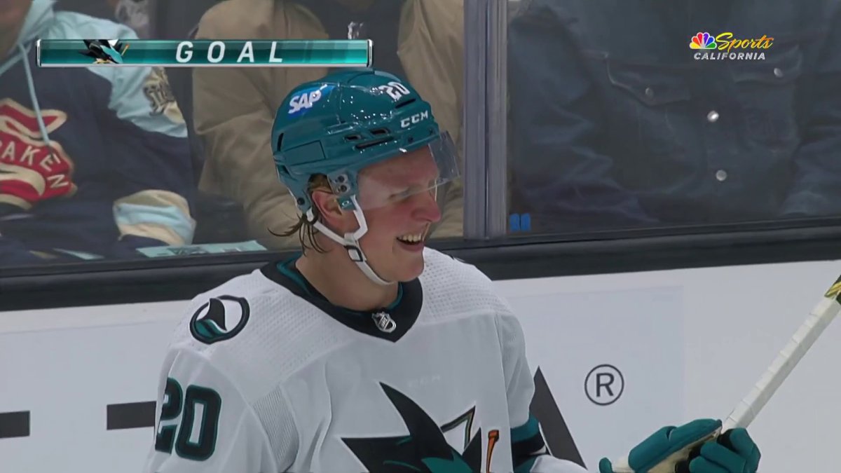 Sharks vs. Kraken highlights: Fabian Zetterlund goal gives San Jose 3-1 ...