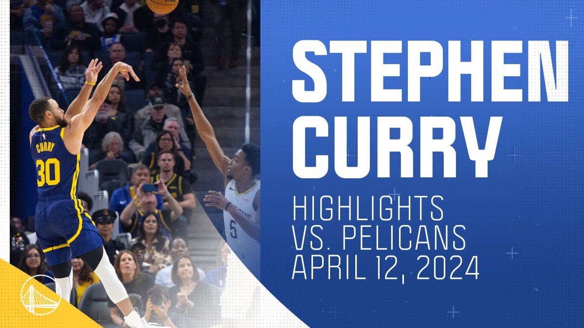 Steph Curry highlights: Watch Warriors star score 33 points vs. Pelicans – NBC Sports Bay Area ...