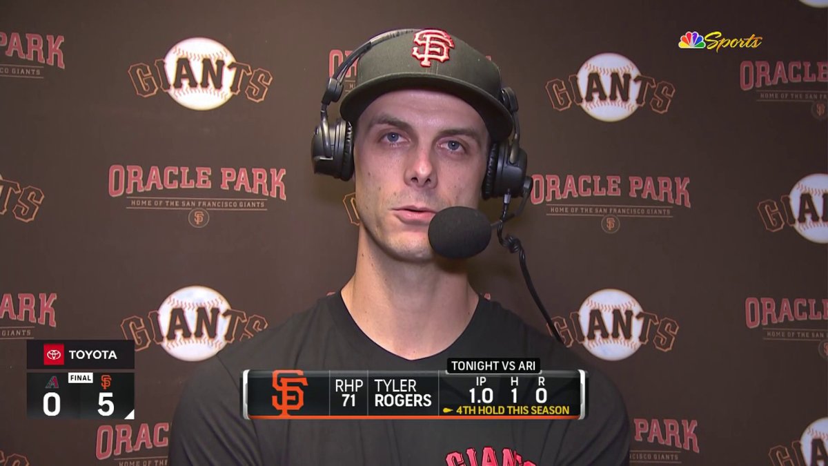 Tyler Rogers praises Logan Webb for strong outing in Giants’ win vs. D-backs – NBC Sports Bay ...