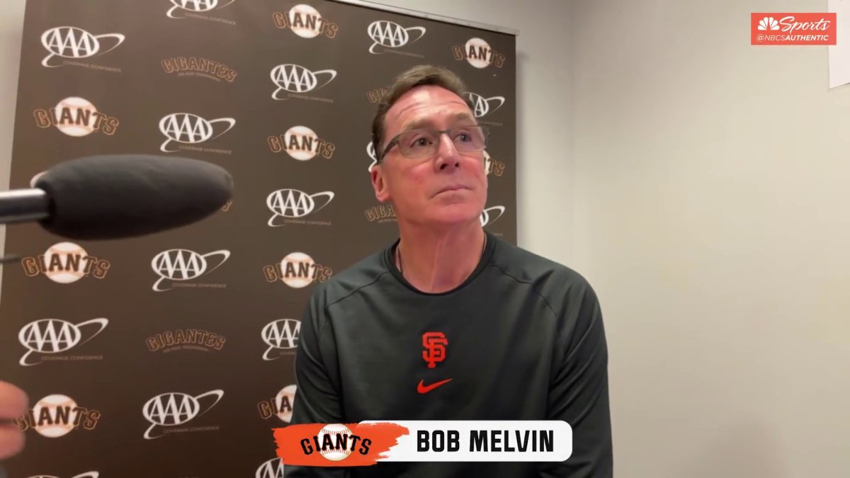 Bob Melvin gives Tom Murphy knee injury update after Giants’ 14-3 loss ...