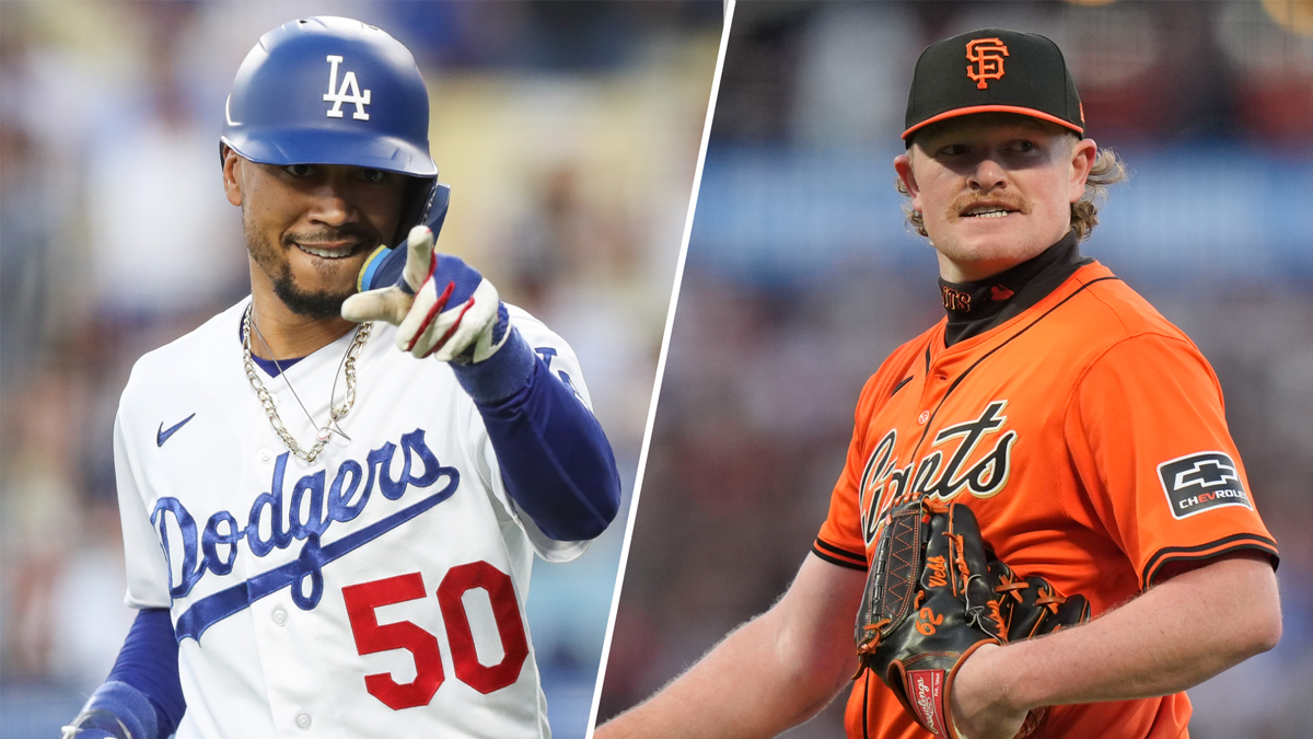 Dodgers’ Mookie Betts apologizes to Logan Webb for success vs. Giants ...