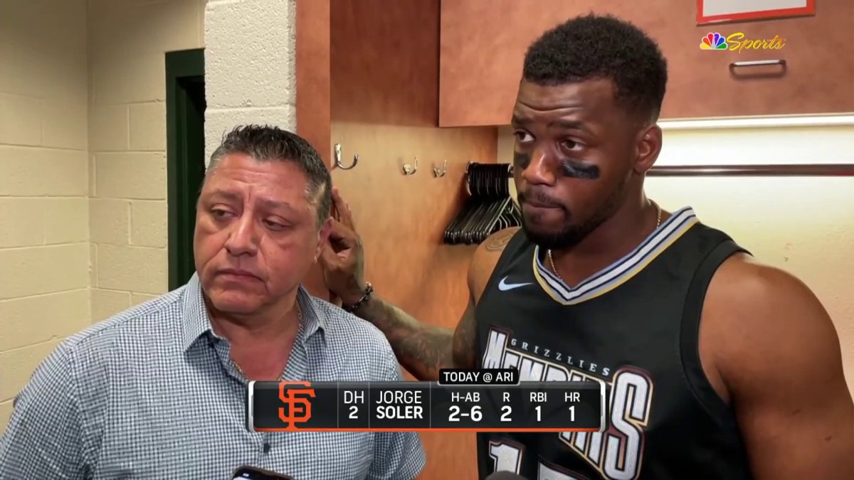 Jorge Soler reflects on big performance in win vs Diamondbacks – NBC Sports Bay Area & California