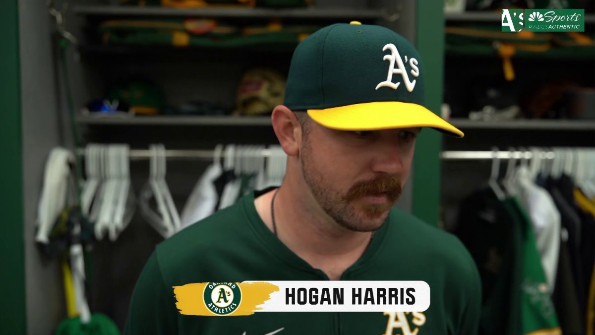 A’s Hogan Harris breaks down strong outing vs. Blue Jays after win ...