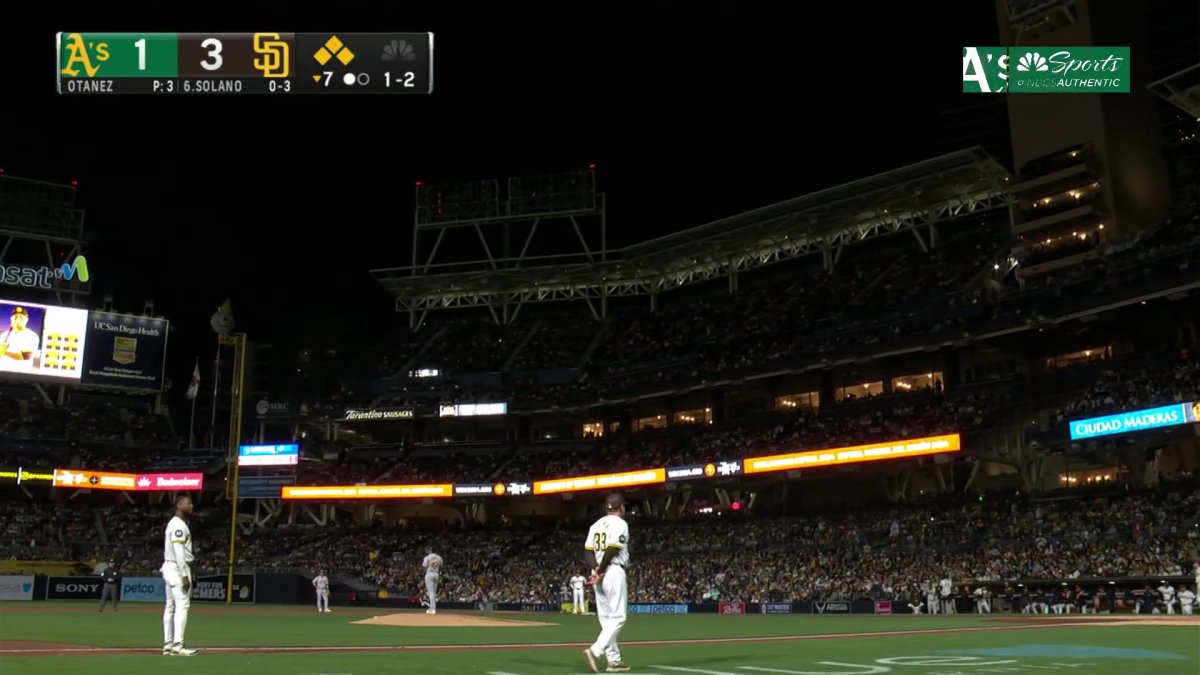 Michel Otanez’s MLB debut interrupted by Petco Park power outage – NBC Sports Bay Area & California