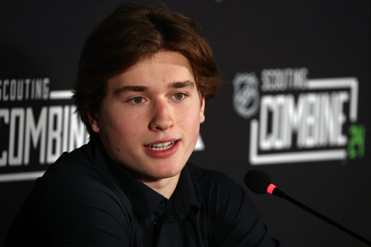 Macklin Celebrini explains how returning to college could benefit him ...