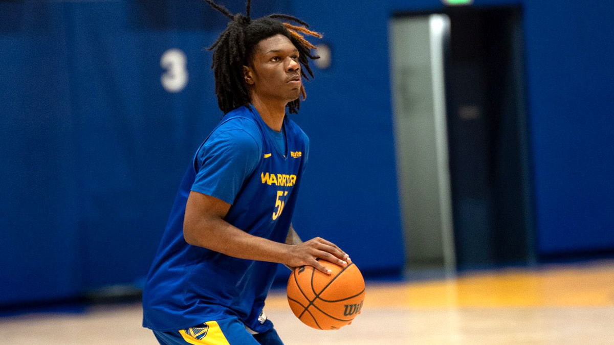 How Langston Terry went from unknown NBA draft prospect to Warriors ...