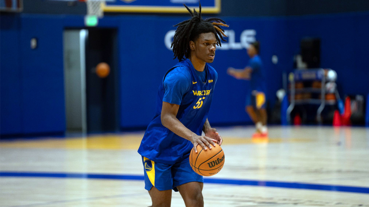 How Langston Terry went from unknown NBA draft prospect to Warriors ...